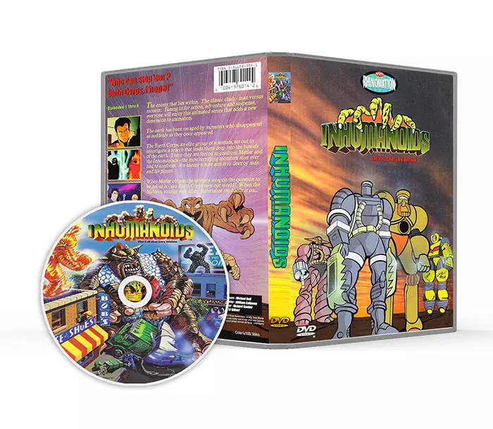 inhumanoids dvd