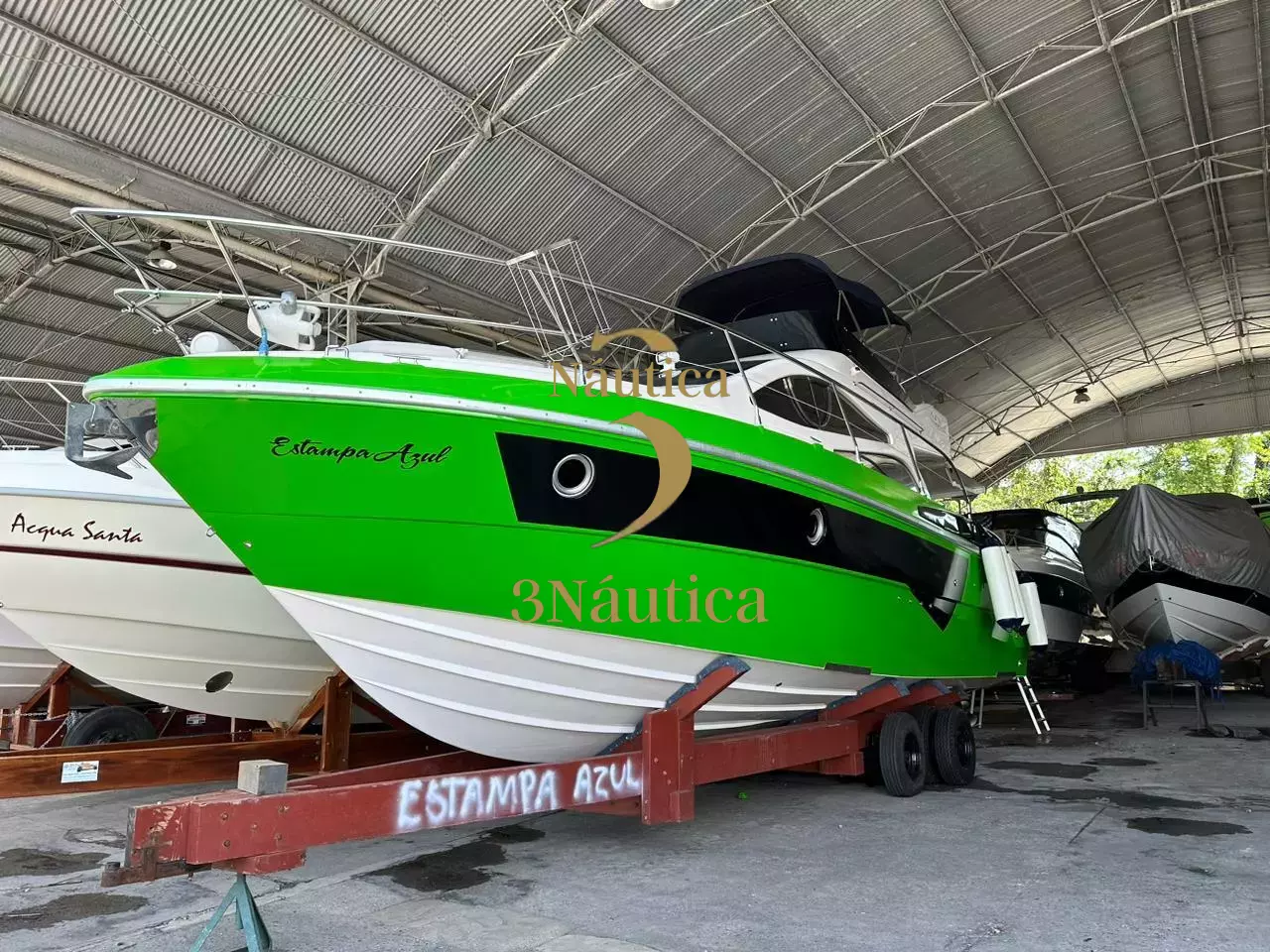 PHANTOM 385 FLY - Barco a venda lancha usada financiamento nautico