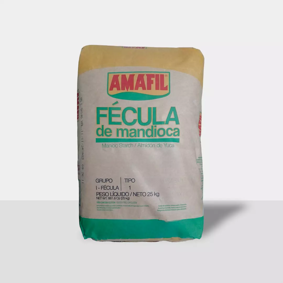 Fécula de Mandioca Amafil 25Kg - DILEPAN - DISTRIBUIDORA DO PANIFICADOR