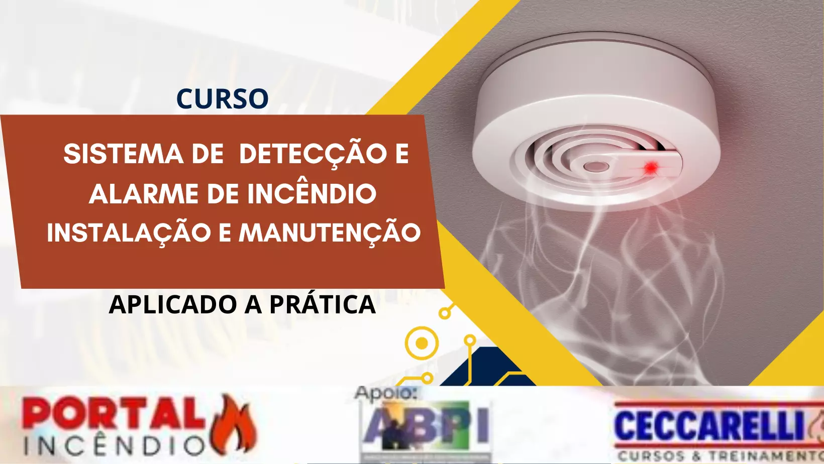 Curso Detecção e Alarme de Incêndio - (SDAI) - Instalação e Manutenção ...