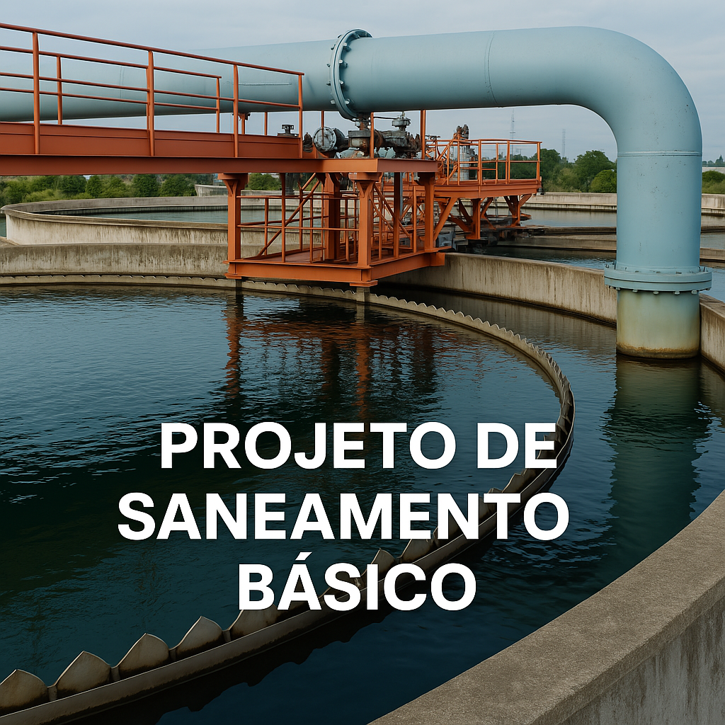 Projeto de saneamento basico - Hidrologger - Engenharia