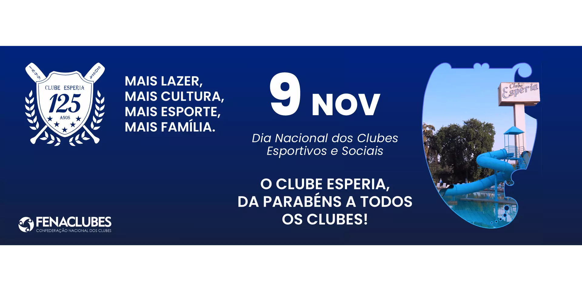 Conheça o Esperia - CLUBE ESPERIA | Clube Poliesportivo