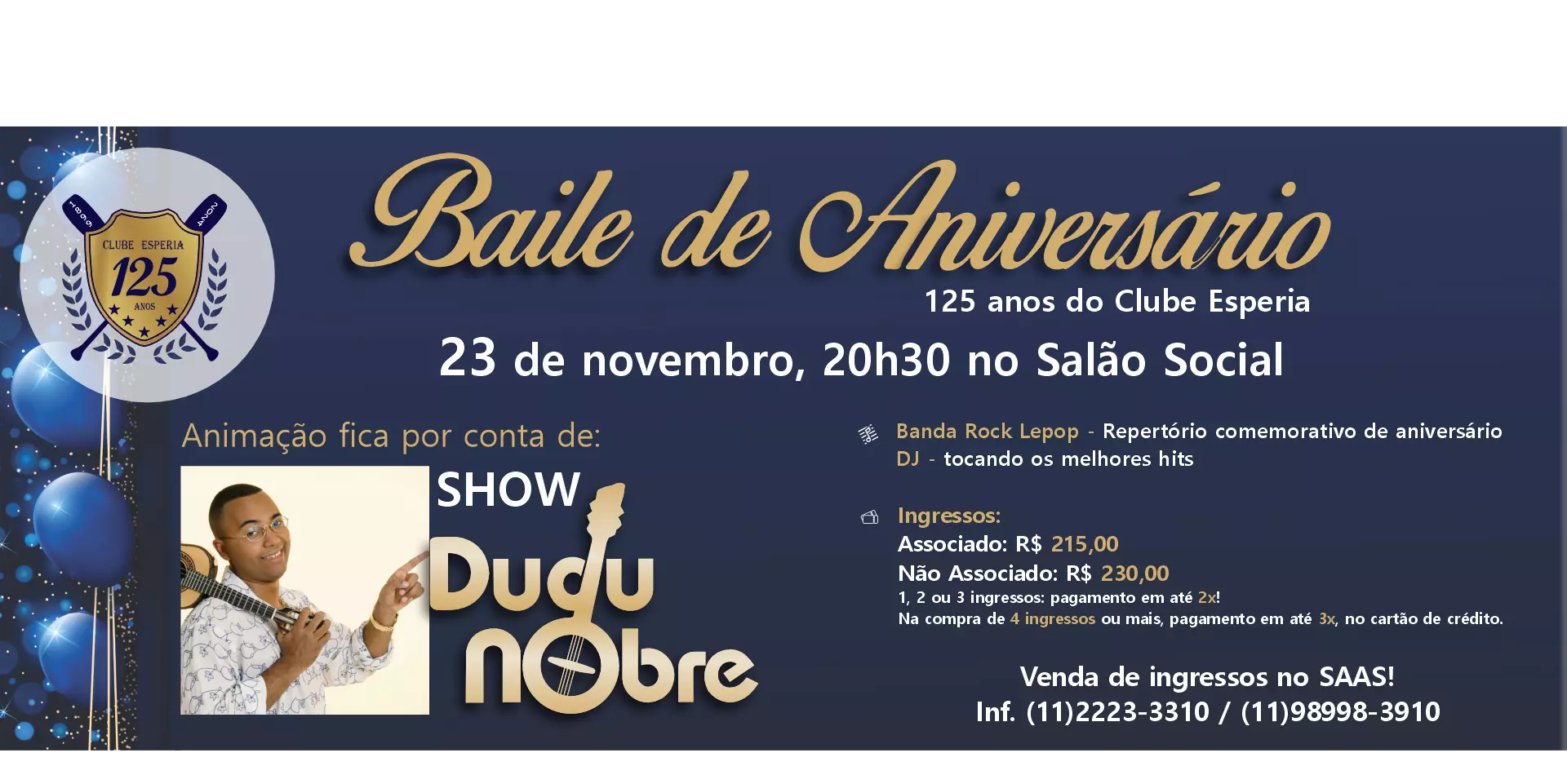 CLUBE ESPERIA | Clube Poliesportivo